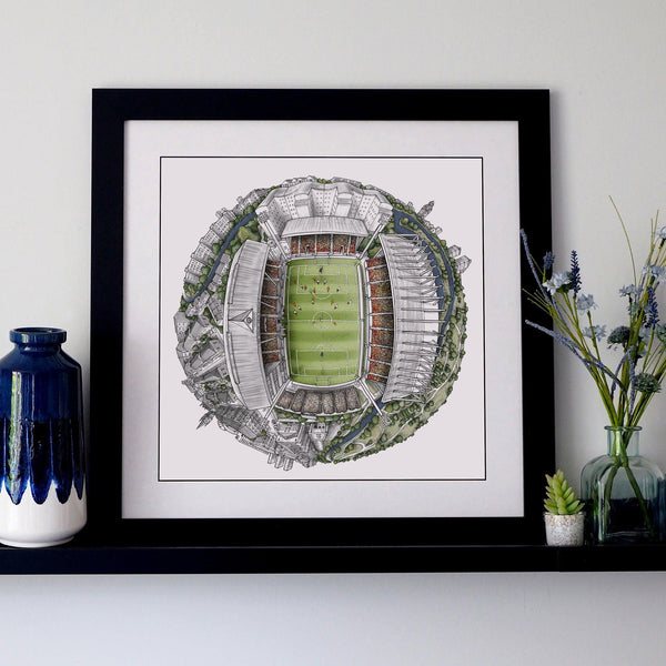 The Firhill Stadium Globe - Partick Thistle (2022) – StavesArt