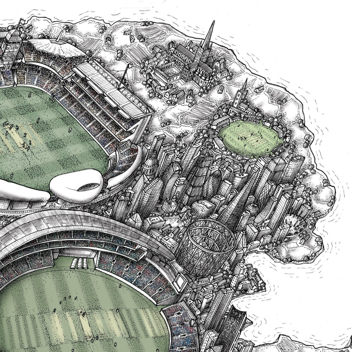 Howzat! The Cricket Grounds of England (2022) – StavesArt